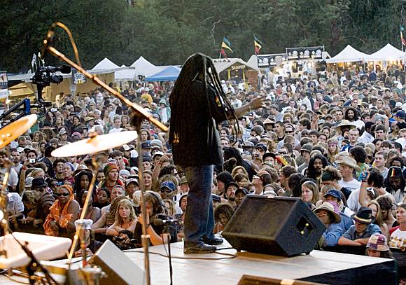 Reggae rises on the river