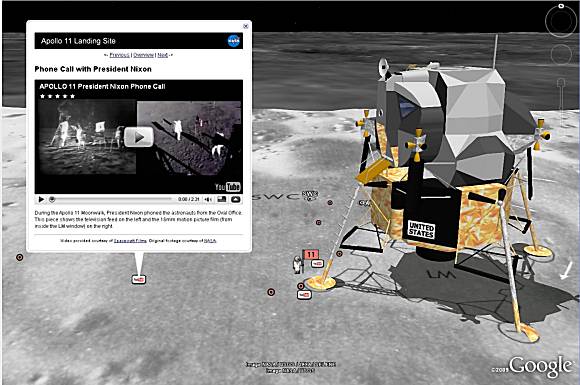 Google offers out of this world view of moon