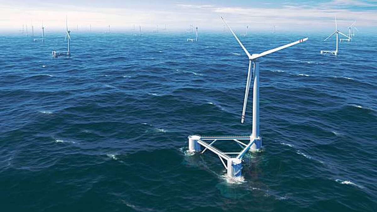 Offshore windmills hold clean-energy promise