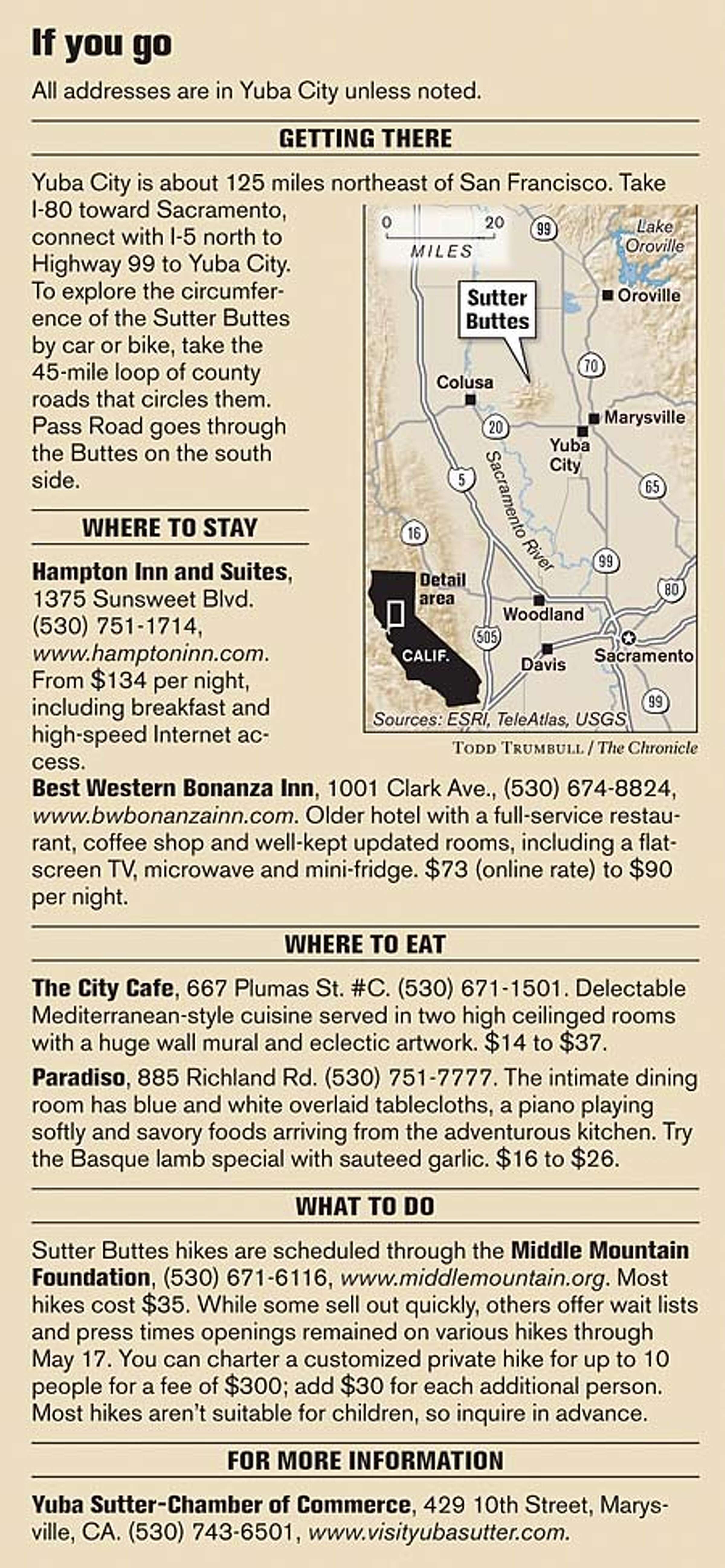 Guided hike into world's smallest mountain range: Sutter Buttes