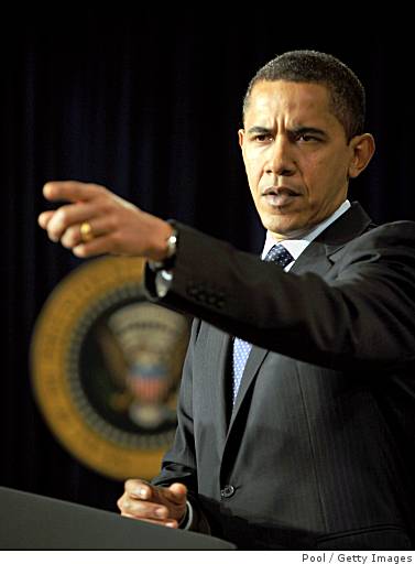 A sober and sunny Obama