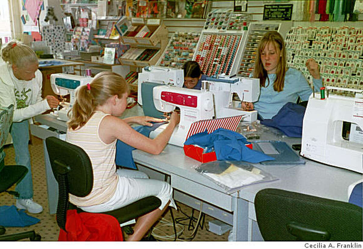 Camp Sew Fun: Kids learn to sew in Oakland