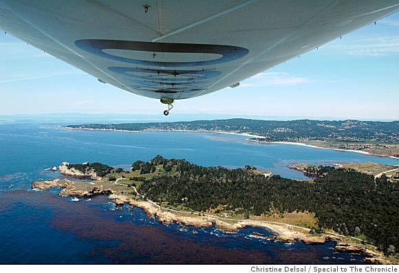 Airship ride offers breathtaking views