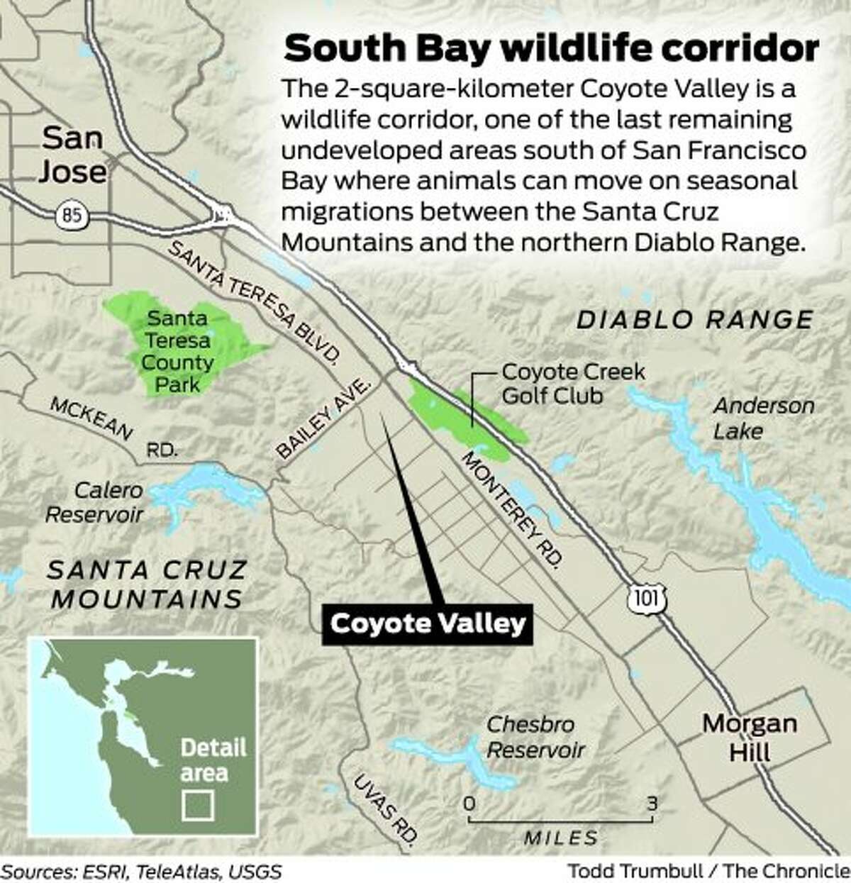 Coyote Valley vital as wildlife corridor