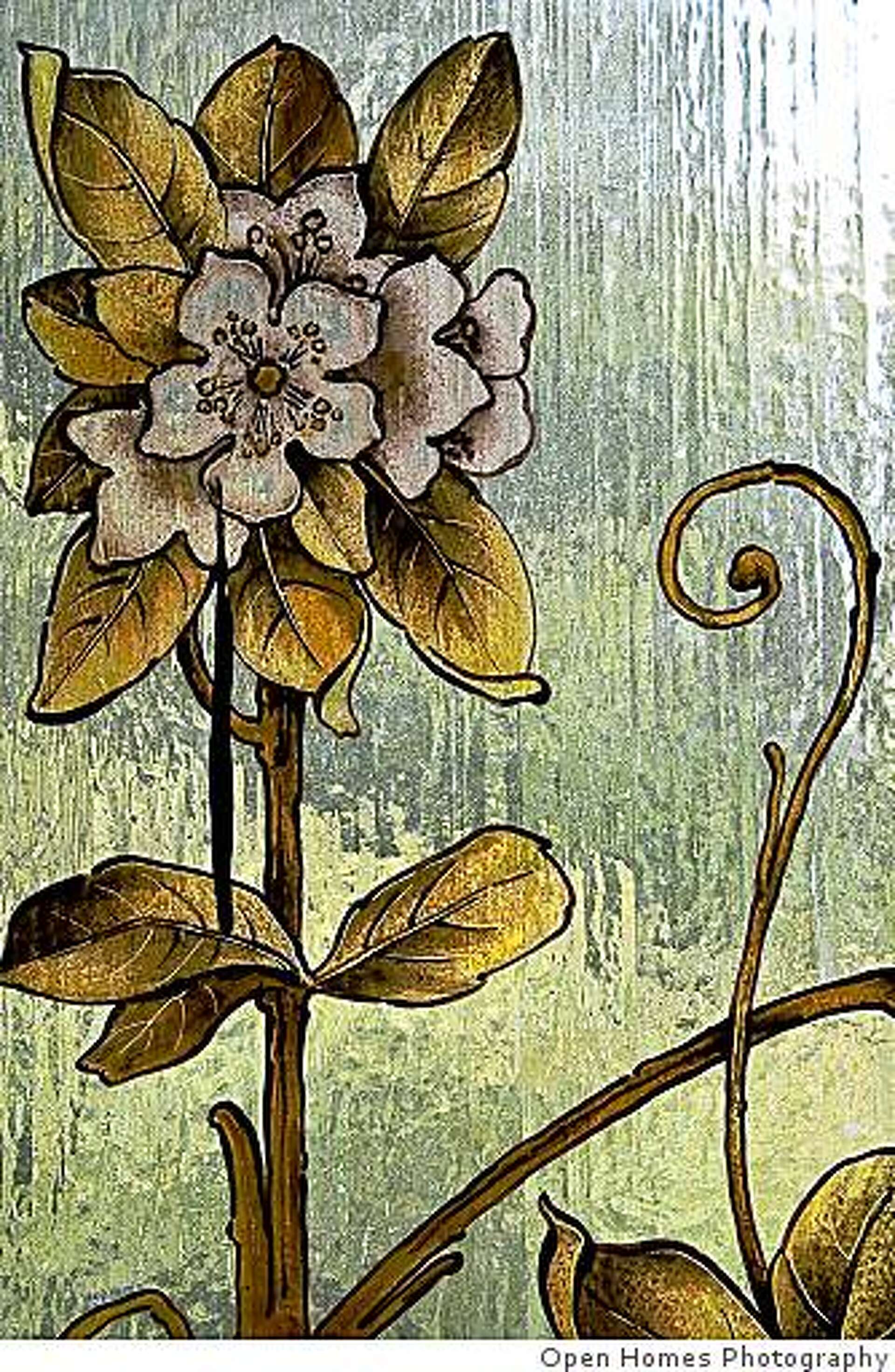 'Painted lady' was home to nearly 800 paintings