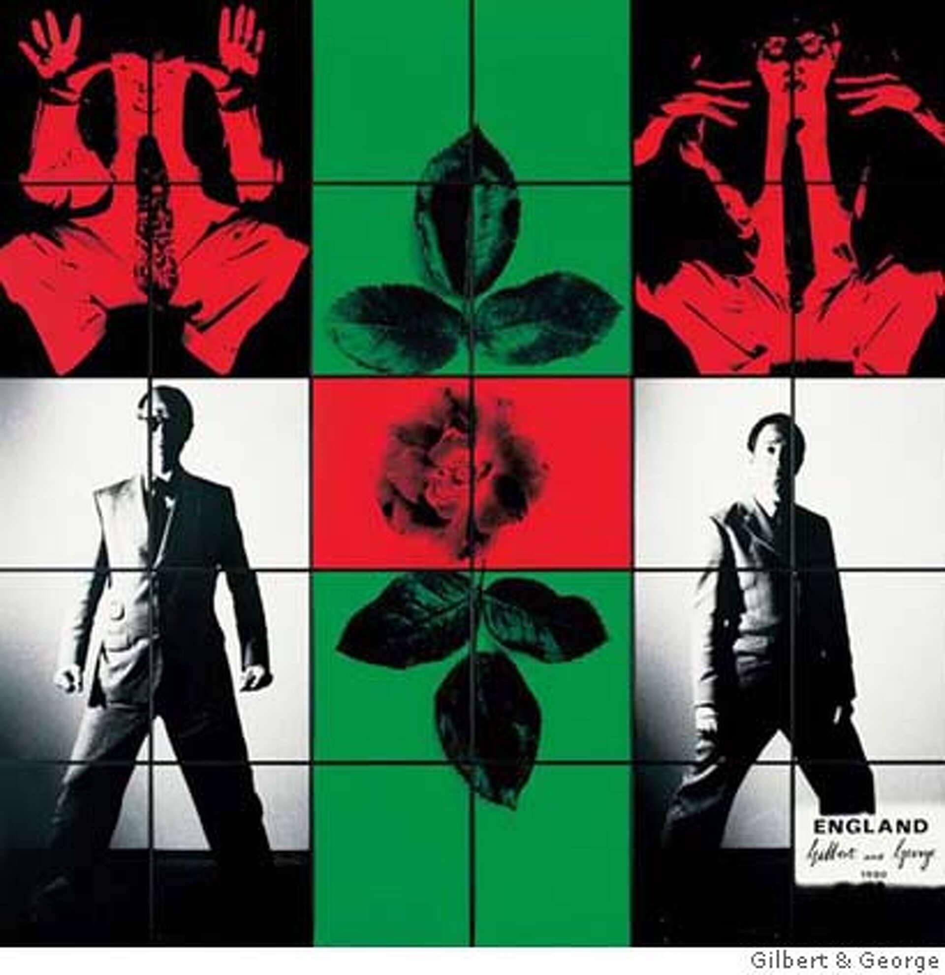 Gilbert and George's art might make you squirm