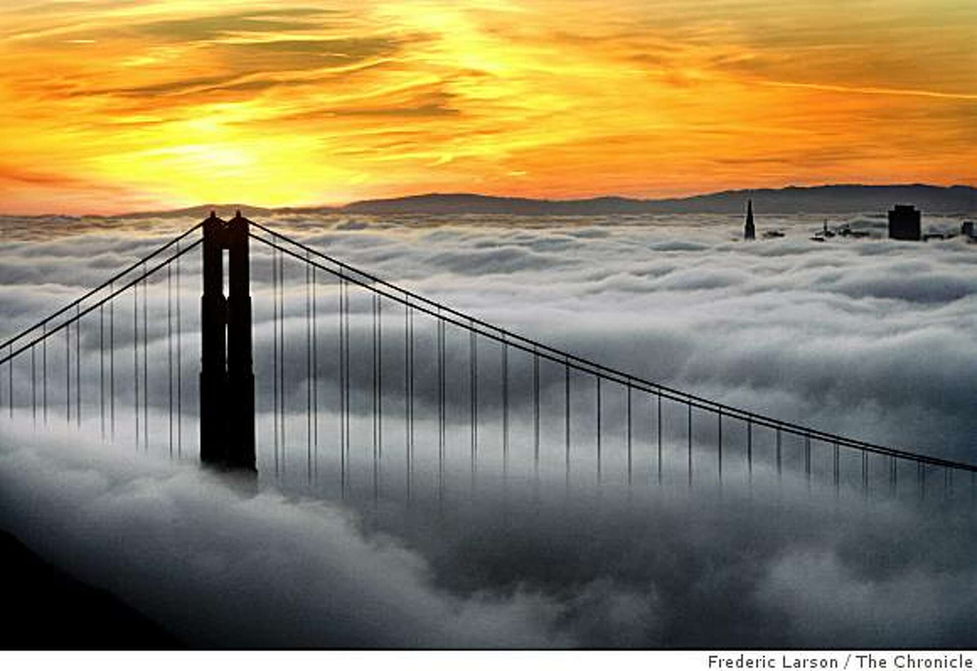 San Francisco's famous fog