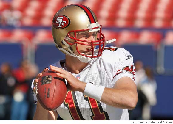 49ers pick up option for QB Smith through 2010