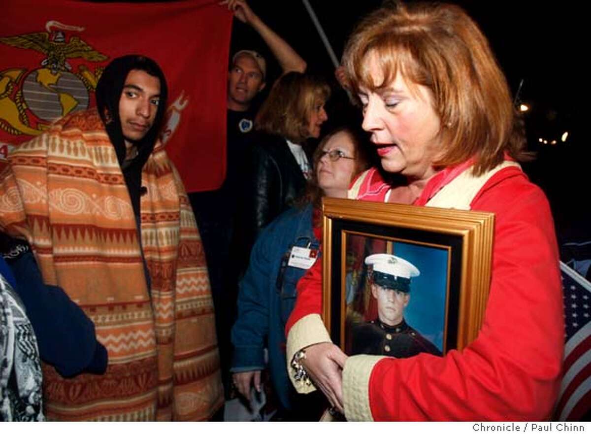 Three arrested in Berkeley protests over Marines