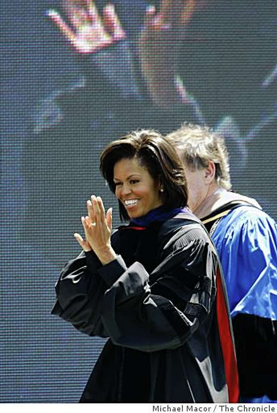 Michelle Obama inspires UC Merced graduates