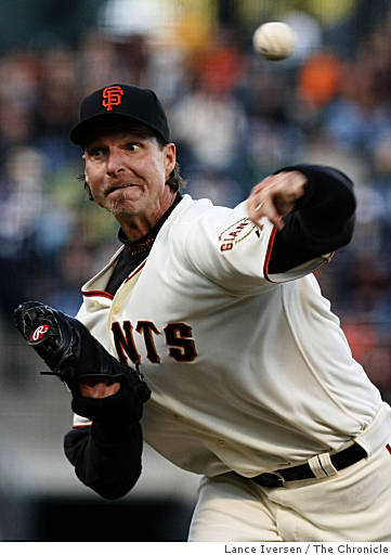 Johnson sharp against A's