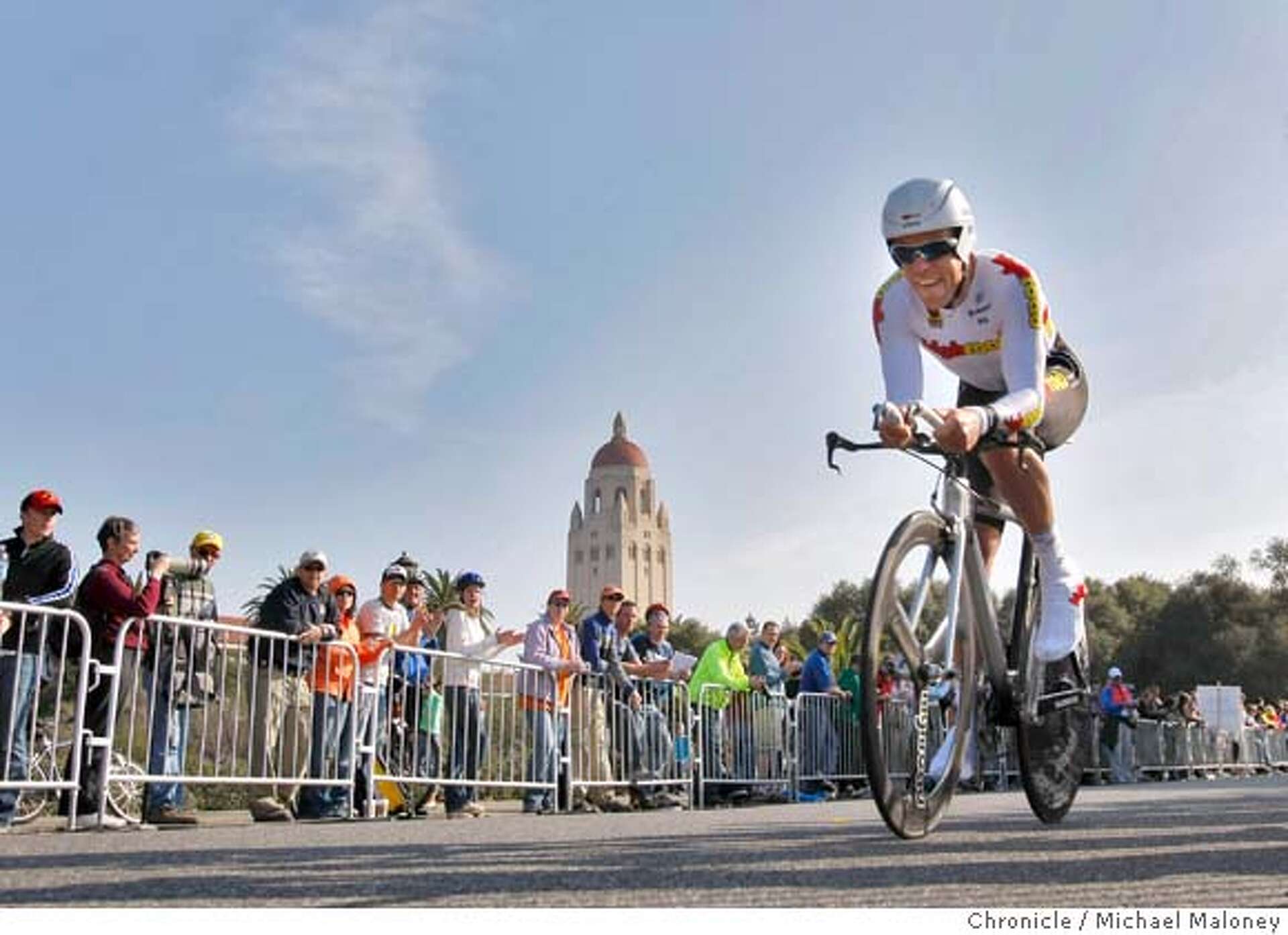Knowledgeable fans flock to cycle time trials