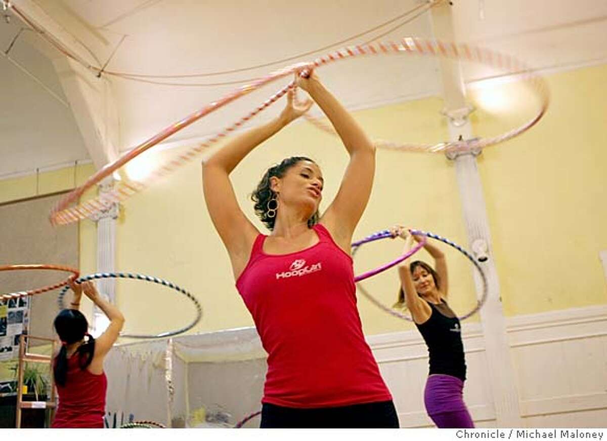 Hula hoops make a comeback among adults