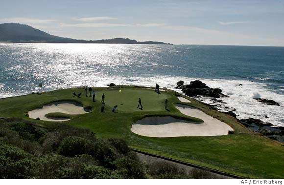 Pebble Beach course is sneaky long