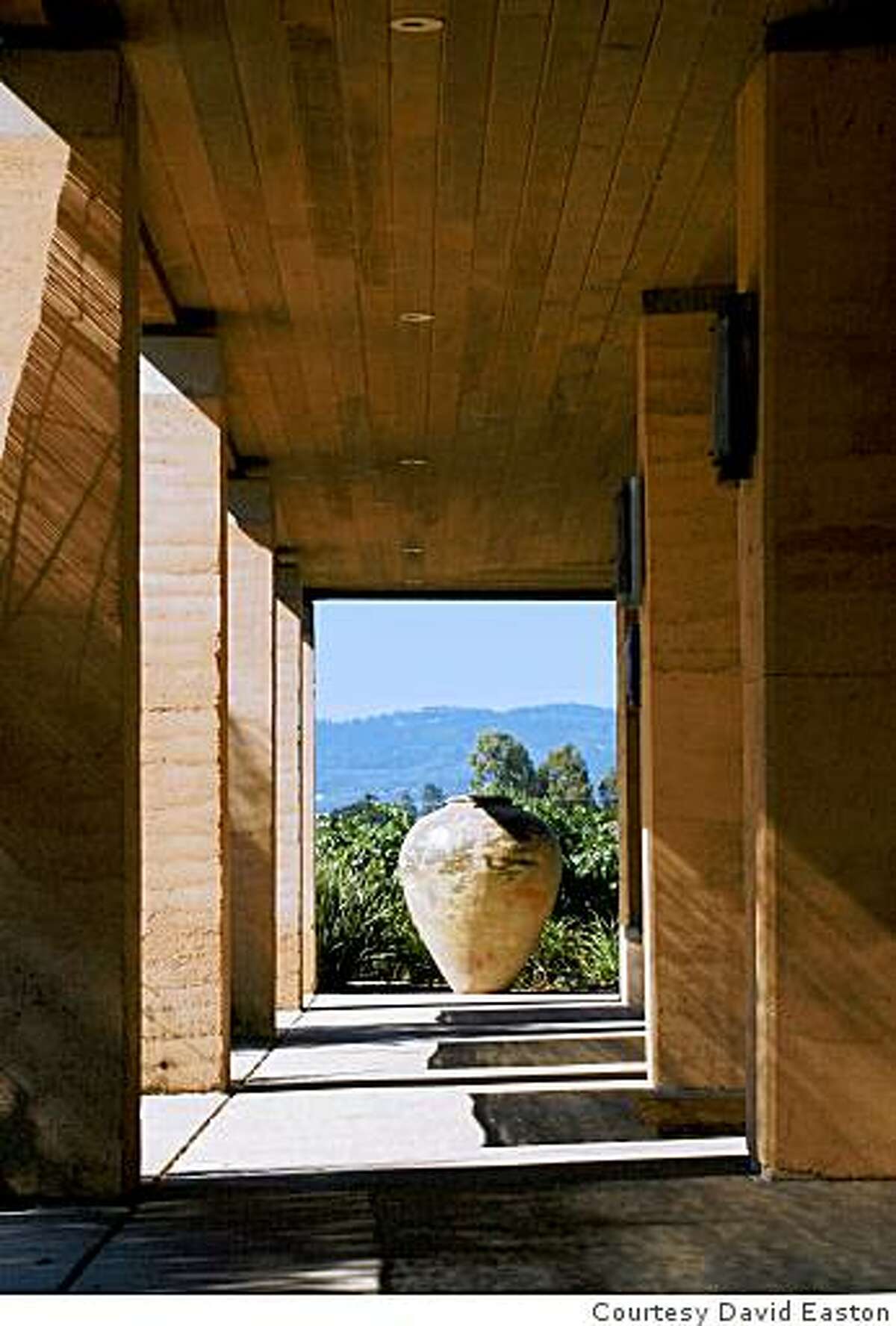 Rammed earth works when push comes to shove