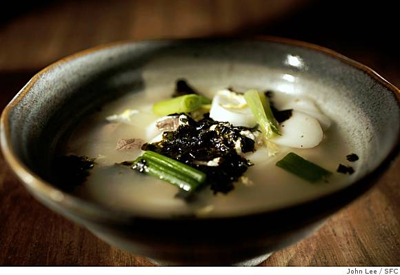 Lunar New Year soup has sticking power