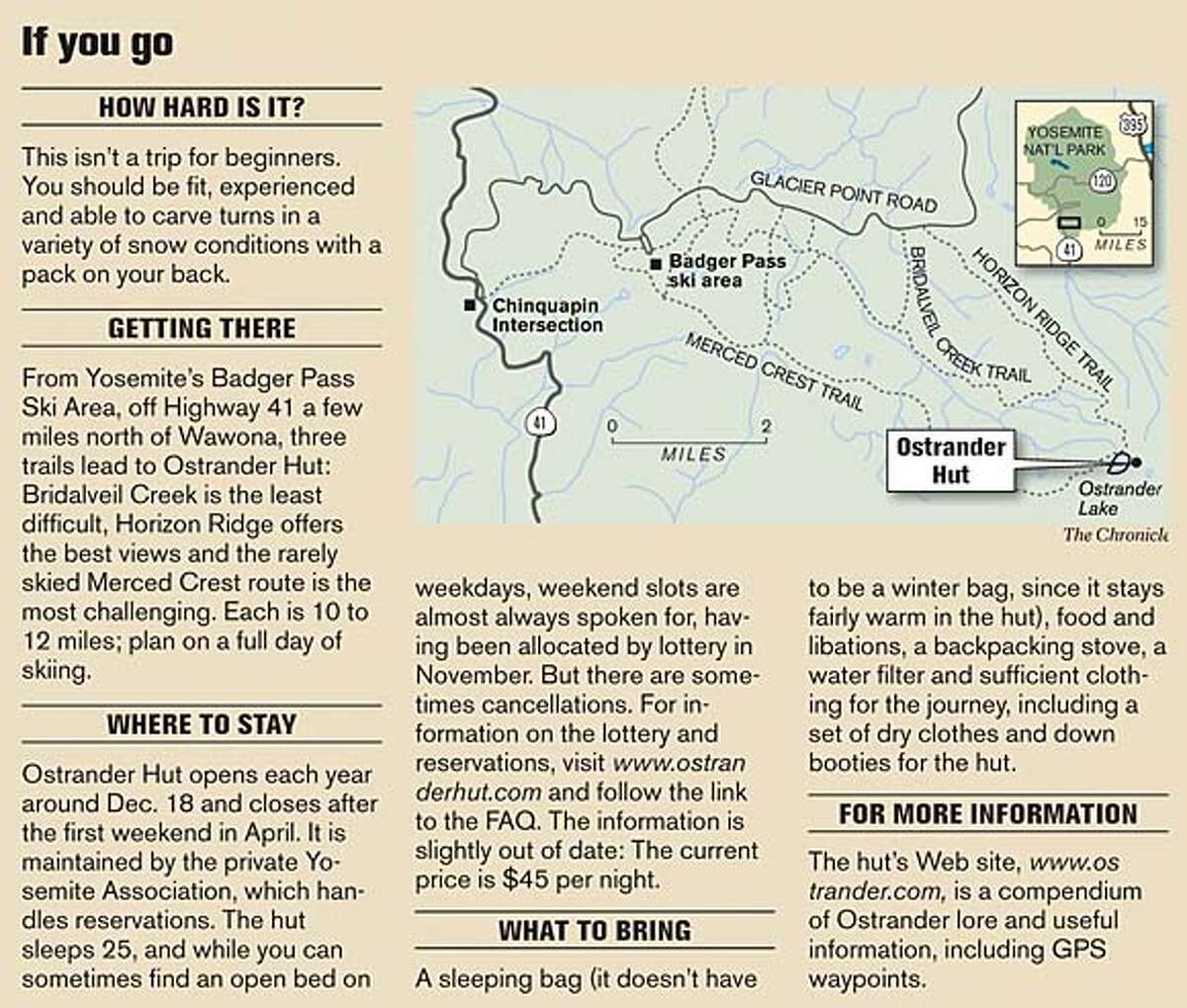 Yosemite: Cozy Ostrander Hut worth the work getting there on skis