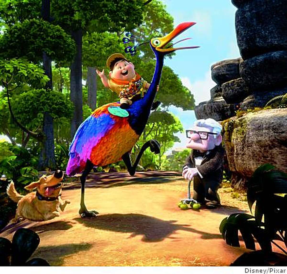 Review: 'Up' soars on flights of fancy