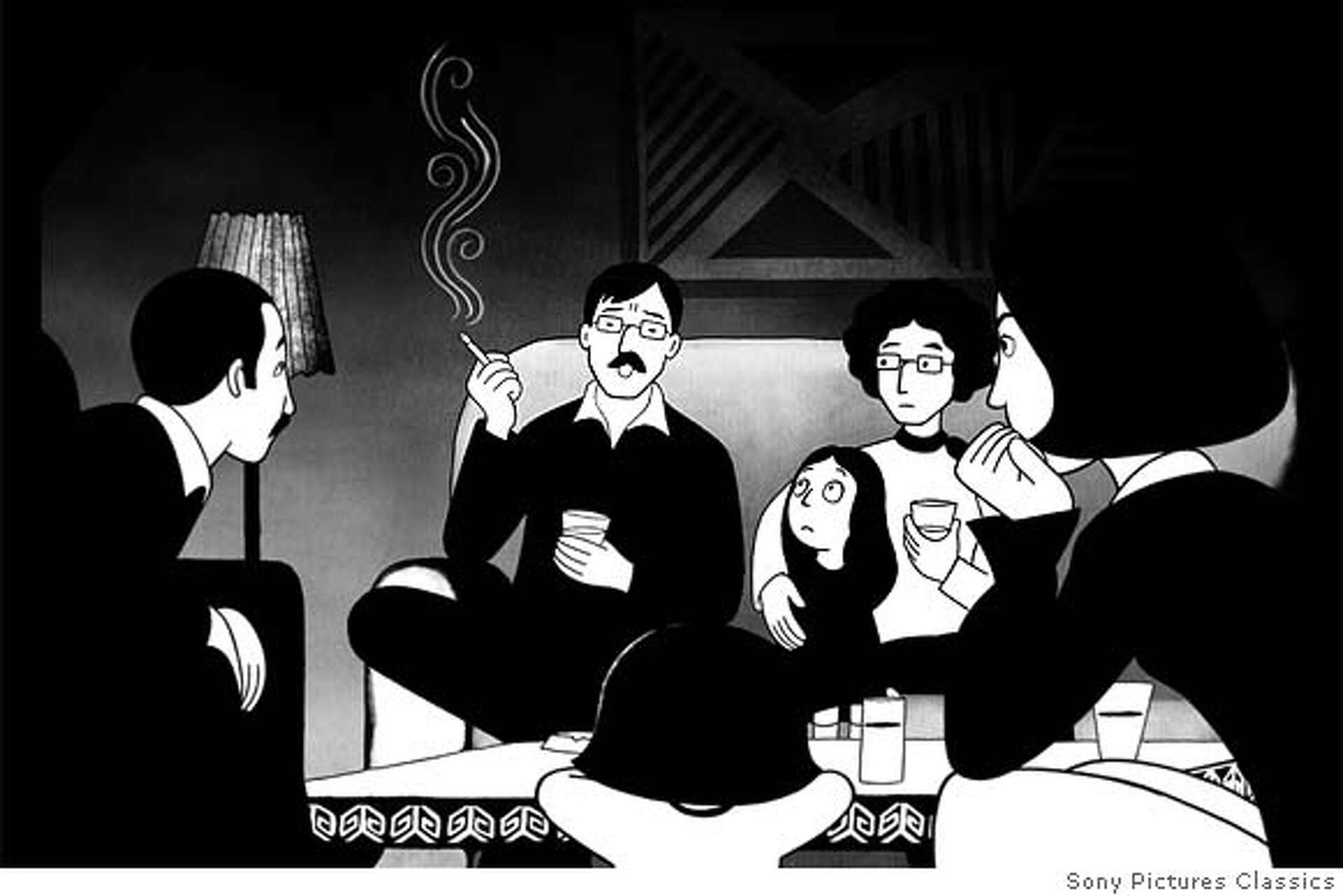 Review: 'Persepolis' family bonds over hating the shah