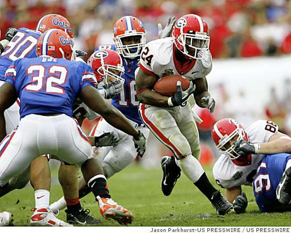 Georgia's Moreno never lets up