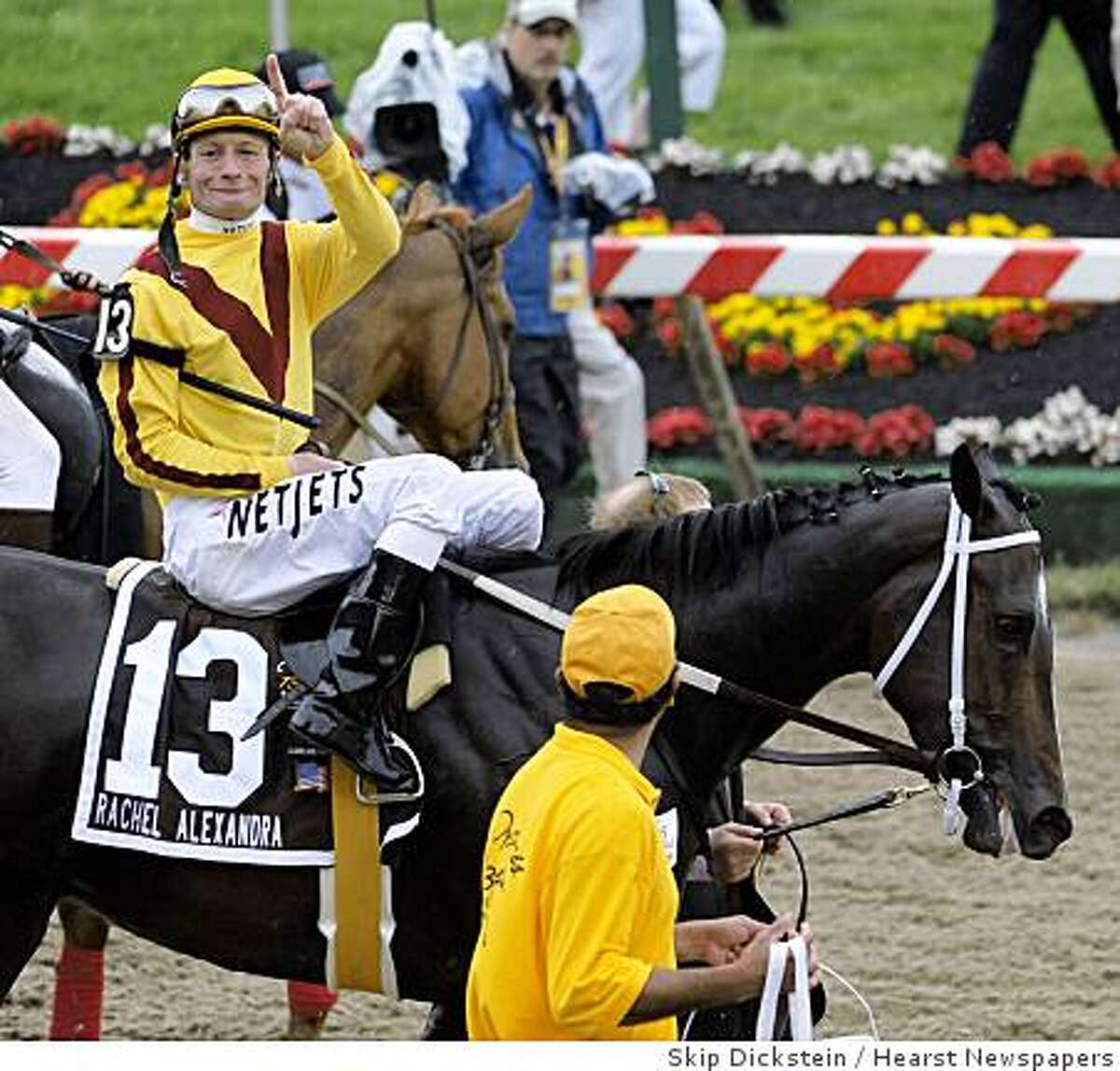 Filly steals the show and makes history
