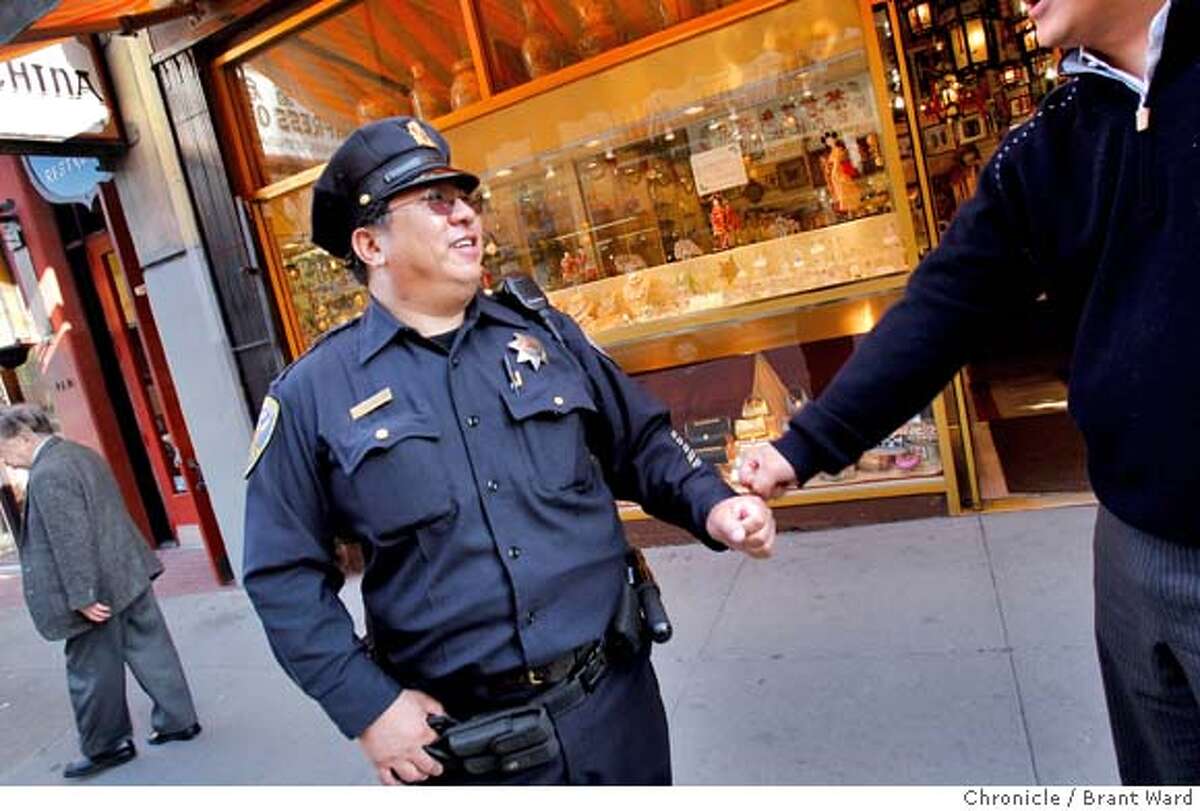 Officer's a stable force in his old S.F. Chinatown neighborhood