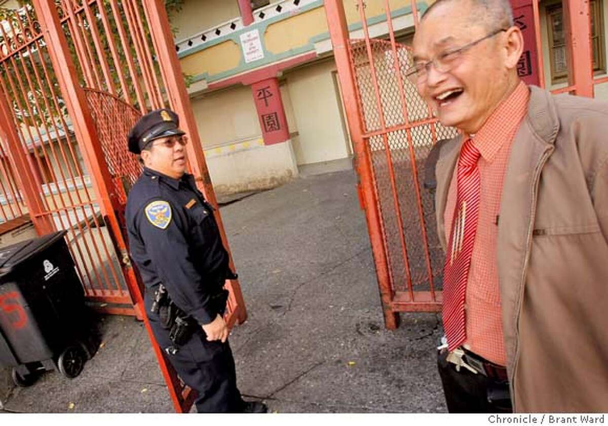 Officer's a stable force in his old S.F. Chinatown neighborhood