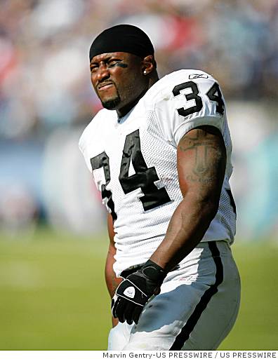 Still a Raider, running back Jordan set for minicamp