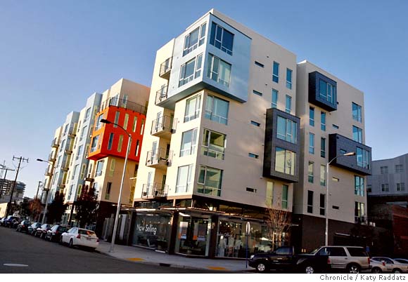 Two 'infill' designs that catch the eye