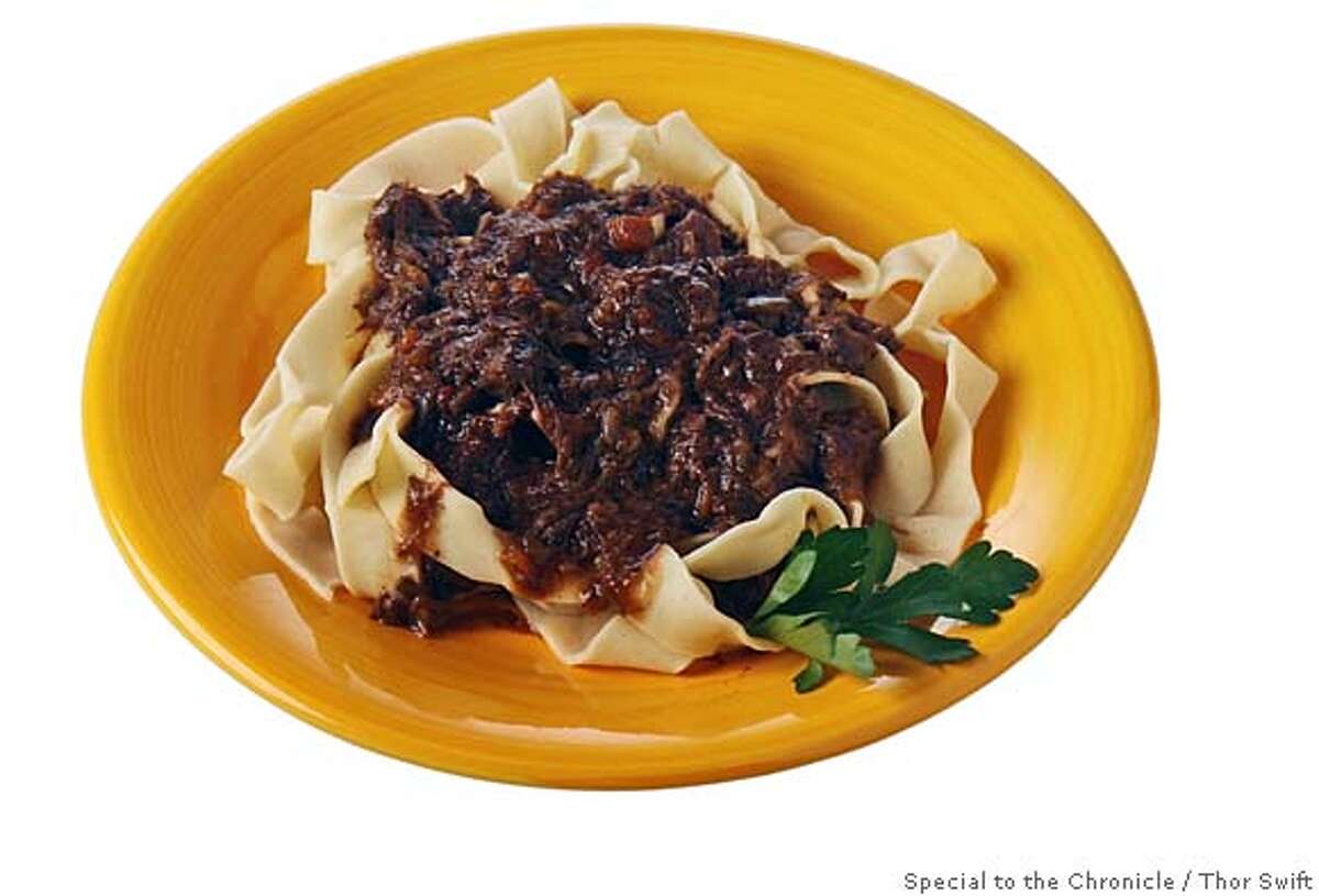Pairings: Beef cheek ragu pappardelle to match Italian Amarone wine