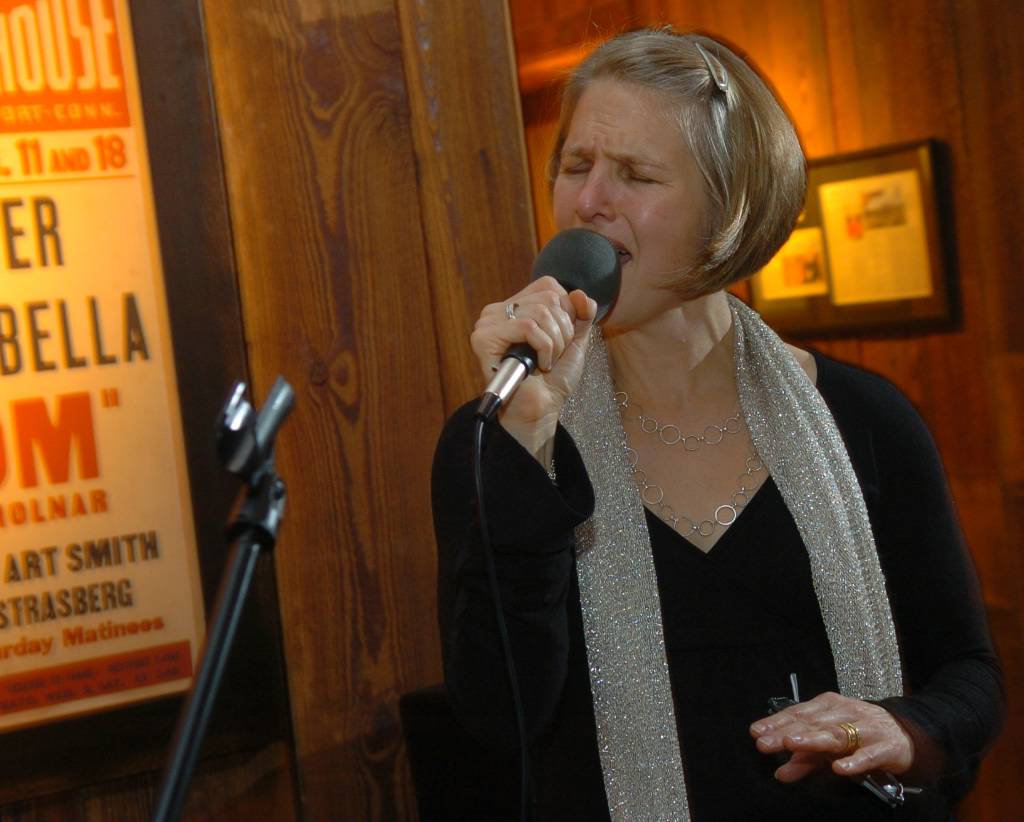 Lissy Newman sings to make her father proud