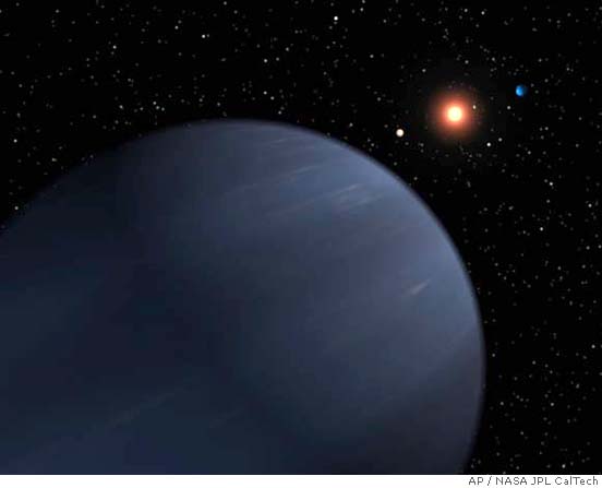 Astronomers find giant gas planet orbiting star's 'habitable zone'