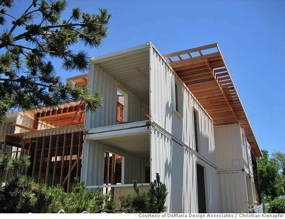 Innovative architects turn used shipping containers into homes