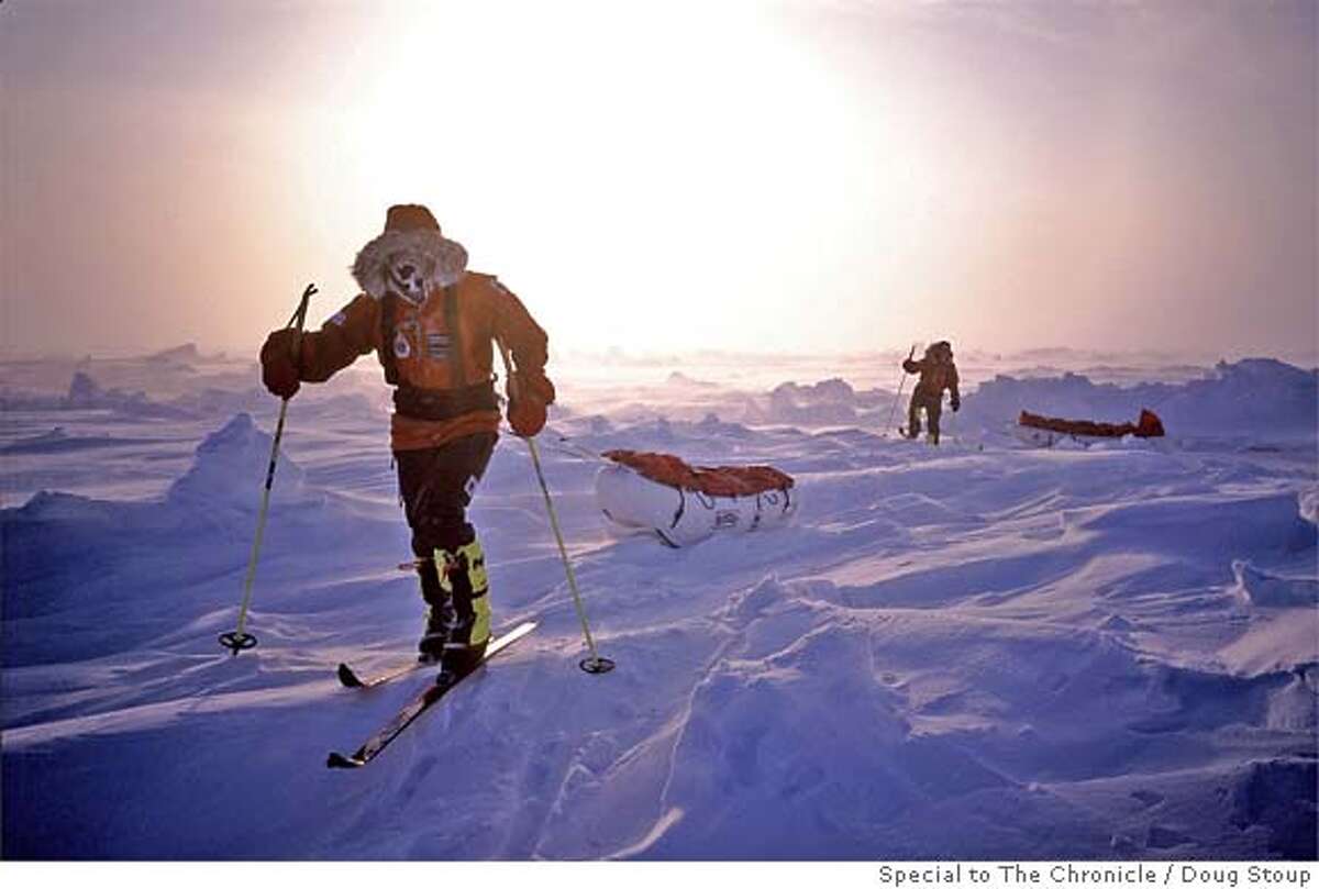 A treacherous ski trip to South Pole