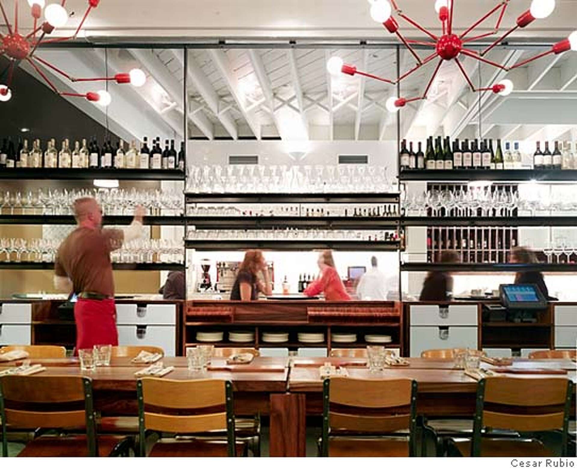 Mission restaurant crafted by stone and steel artists