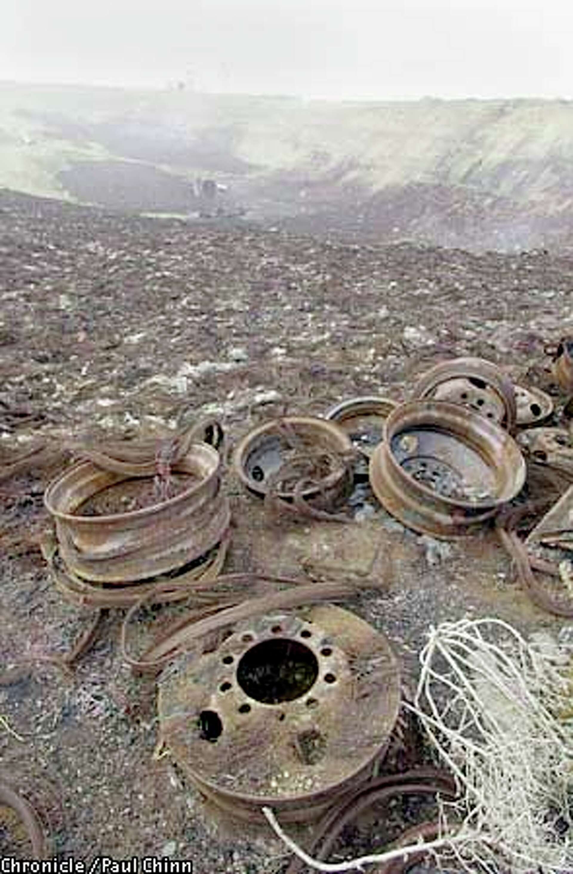 After 2 Years, Smoking Tires Close to Extinguished / Fire suppression ...