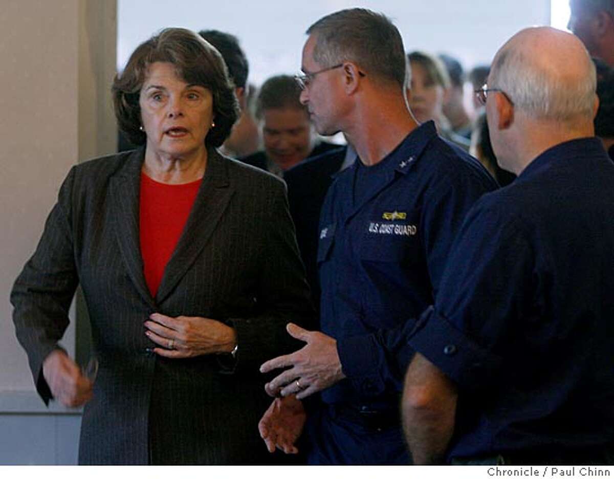 Feinstein blasts response to oil spill