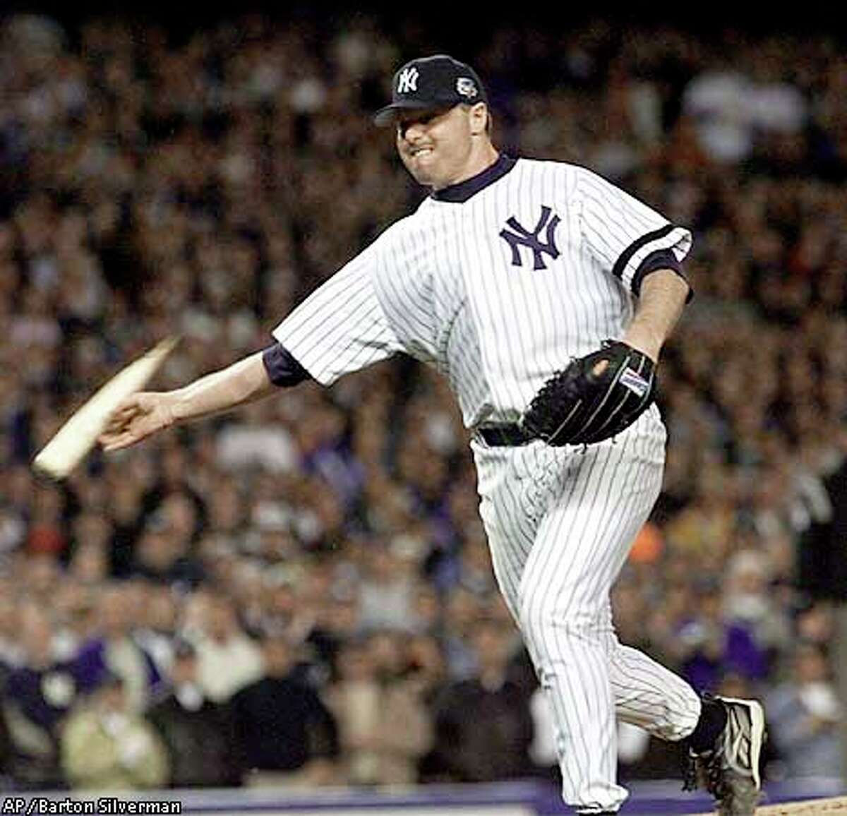 `The Throw' Casts Pall on Series / Baseball investigating bat-tossing ...