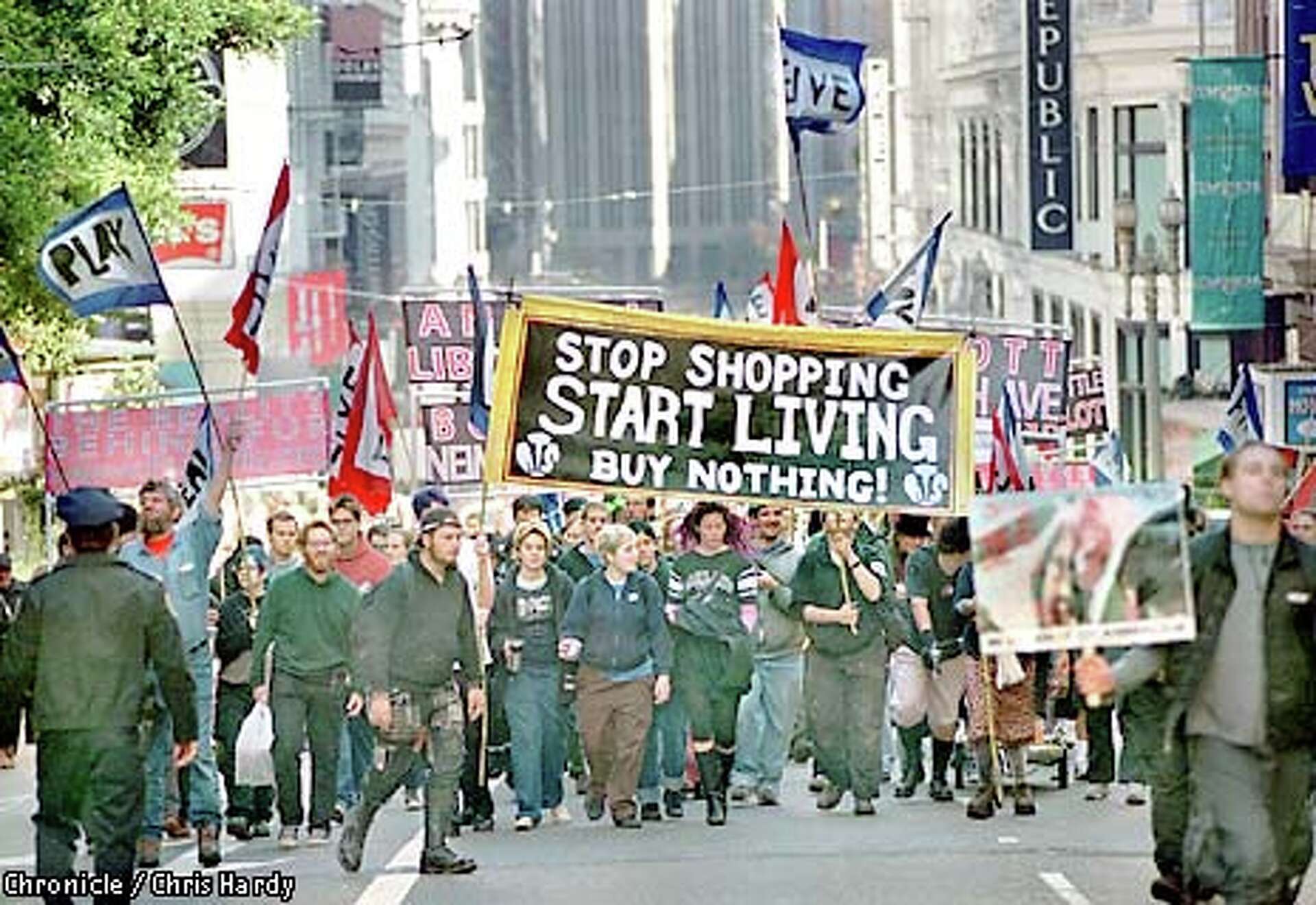Anti-Consumerism Movement Urges Less Shopping / Less Can Be More -- Buy ...