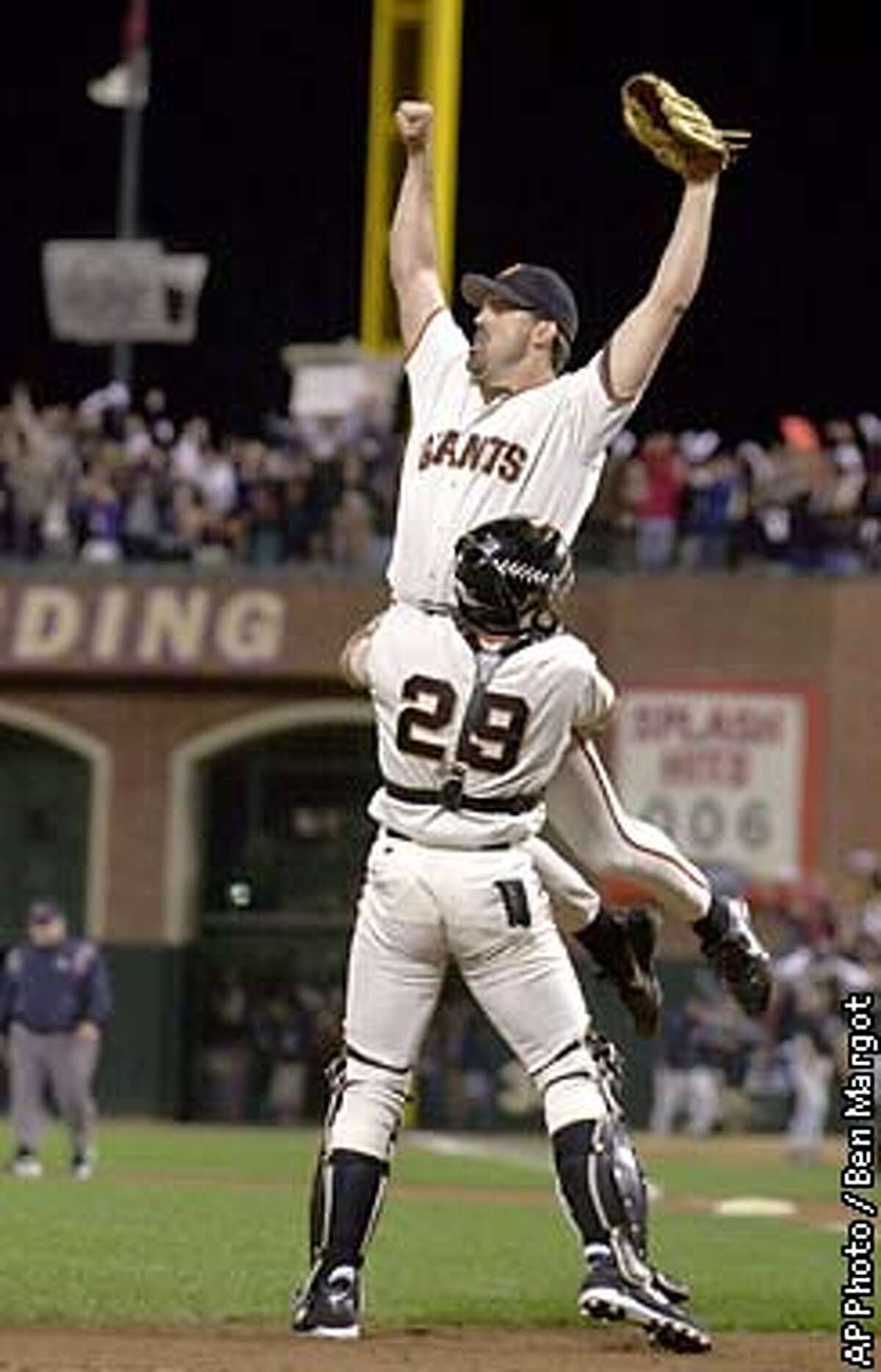 Giants Win West Title in Style / S.F. clinches 5th crown -- Burks shines