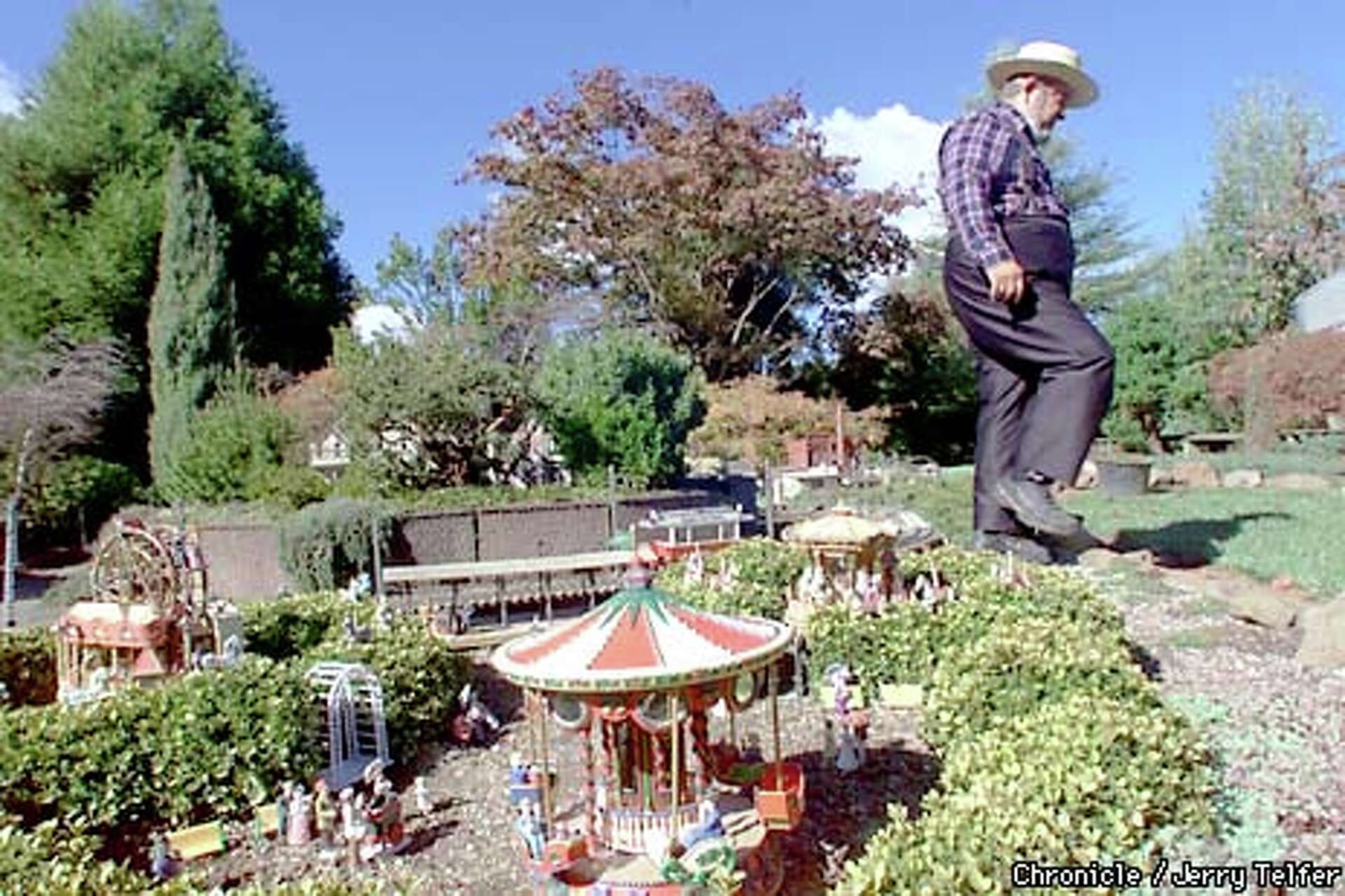 BACKYARD RAILWAYS / Garden railroaders create landscapes of the imagination