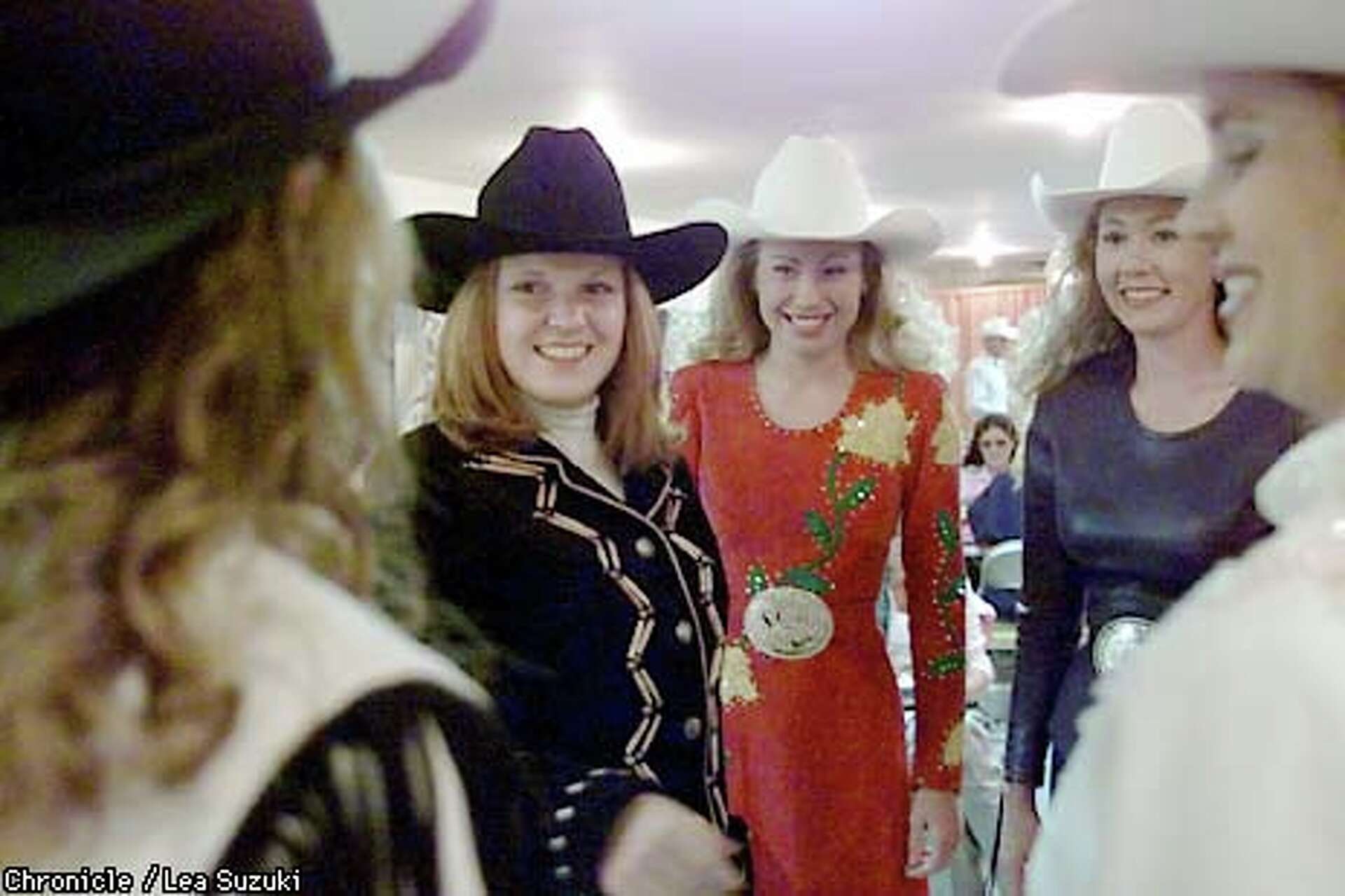 Sweethearts of the Rodeo / Young women hoped to rope in queen's crown