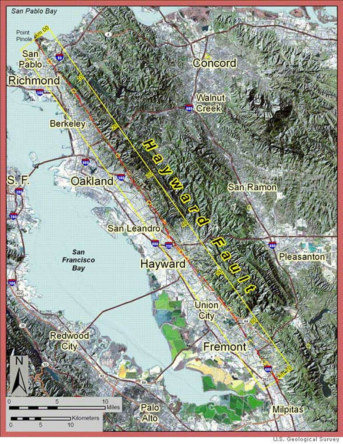 Calaveras Fault hit with nearly 40 aftershocks after 5.6 quake