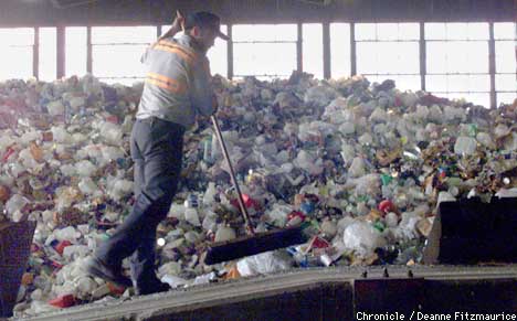 Recycling To Cost A Bundle / Garbage company wants steep increase in rates