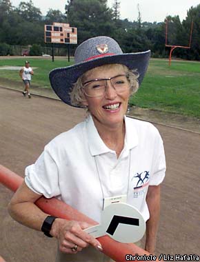 WALK THIS WAY / Race walking judge strides toward Sydney Olympic games