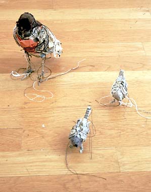 Sculptor's Simple Idea Takes Flight / Materials give meaning to Spence ...