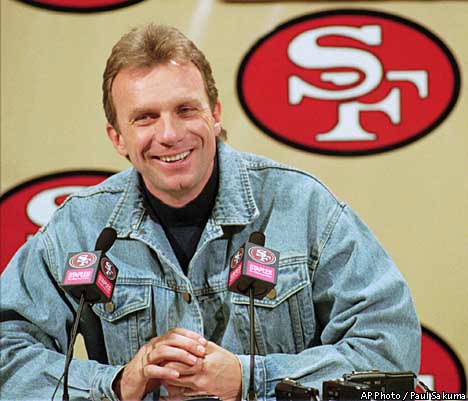 A Nervous Joe Cool / Montana finds legendary calmness lacking as Hall ...