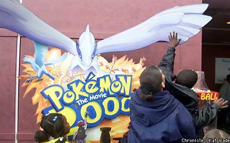 POKE-MANIA / Kids give many thumbs up after preview of latest animated ...