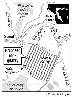 Sunol to Use Short Film To Protest Quarry Plan