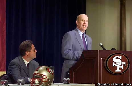 New Chief May Score Big / As 49ers CEO, Peter Harris brings business ...